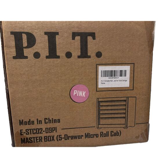 P.I.T. | Storage & Organization | Pit Mini Pink Tool Box Portable ...
